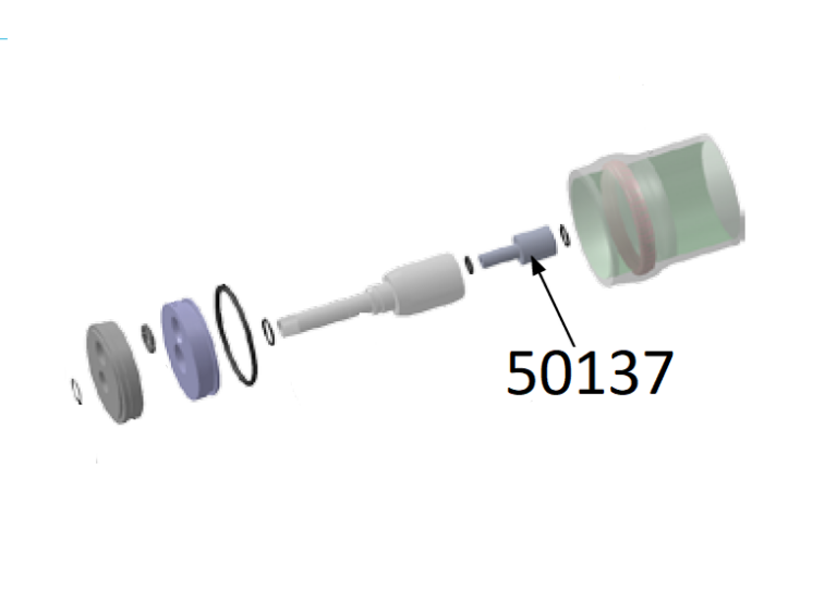50137 - CodeLine 4" End Adapter for 40E100 Pressure Vessel - Streamline Filtration